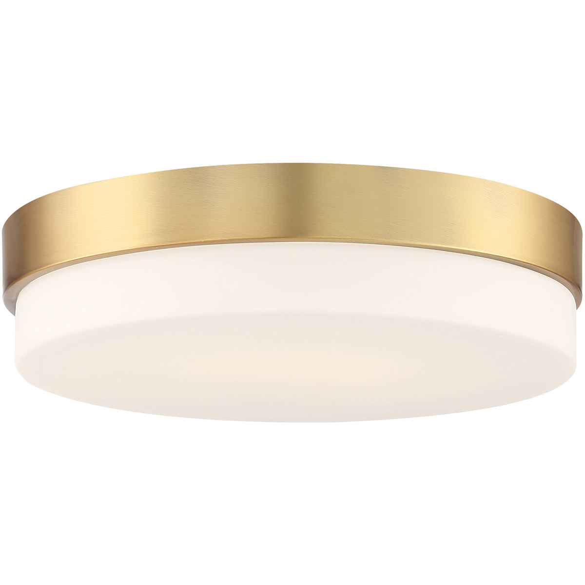 Access 20826LEDD-ABB/OPL Roma LED 14 inch Antique Brushed Brass Flush ...