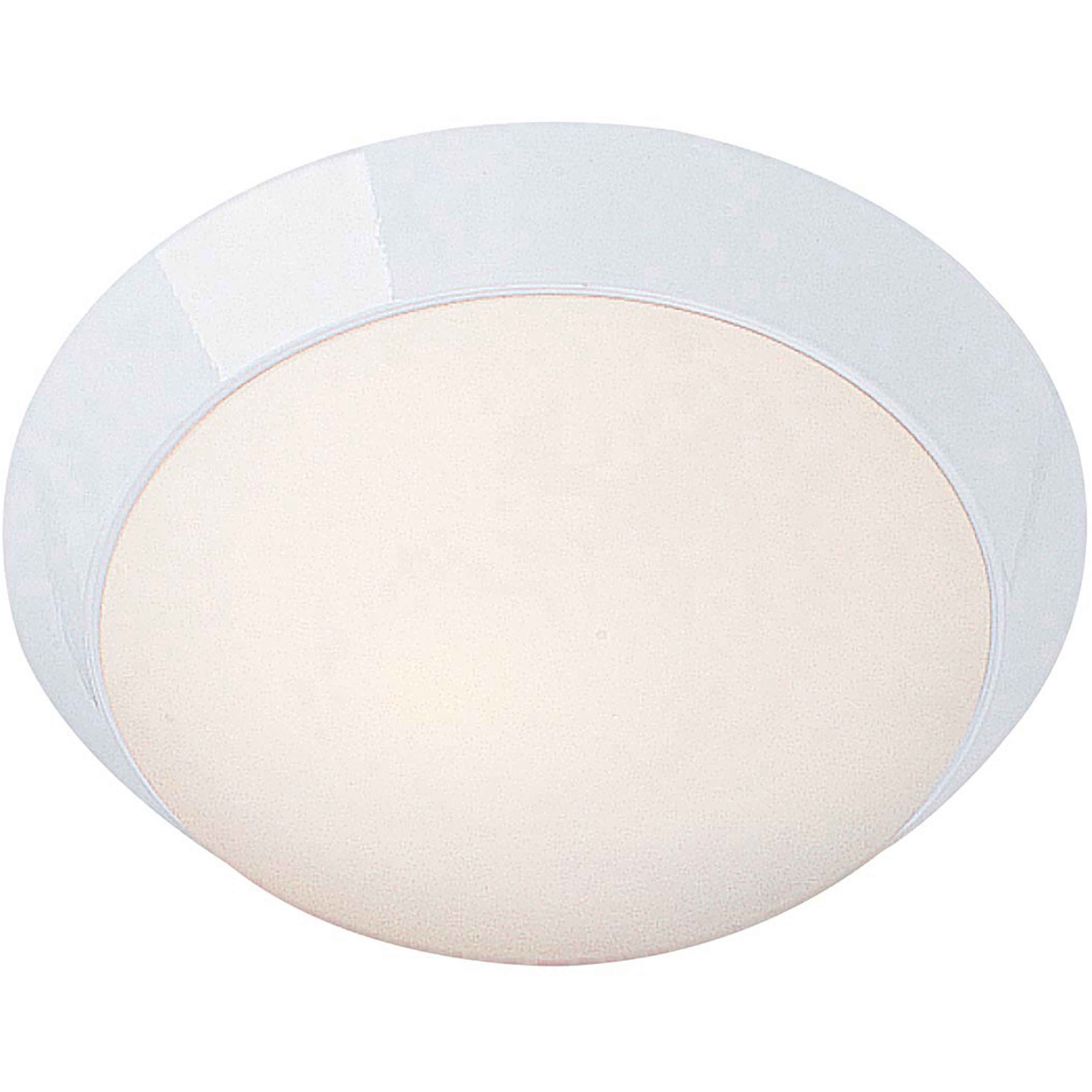 Access 20625-WH/OPL Cobalt 2 Light 13 inch White Flush Mount Ceiling Light