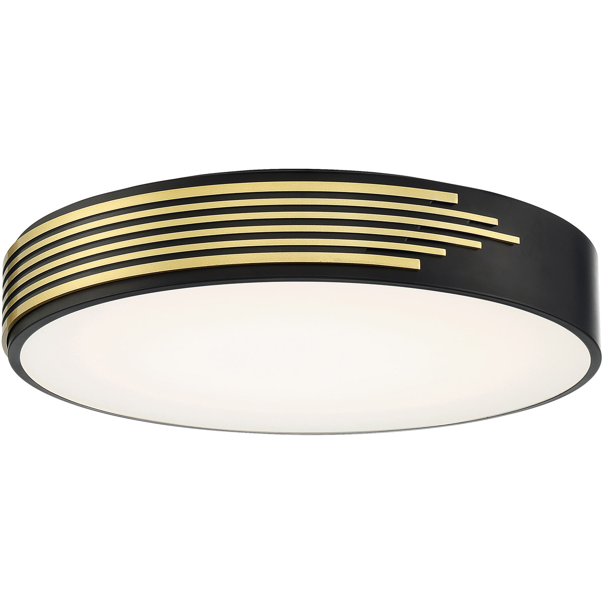 Access 49952LEDD-BL/ACR Maestro LED 22 inch Black Flush Mount Ceiling Light