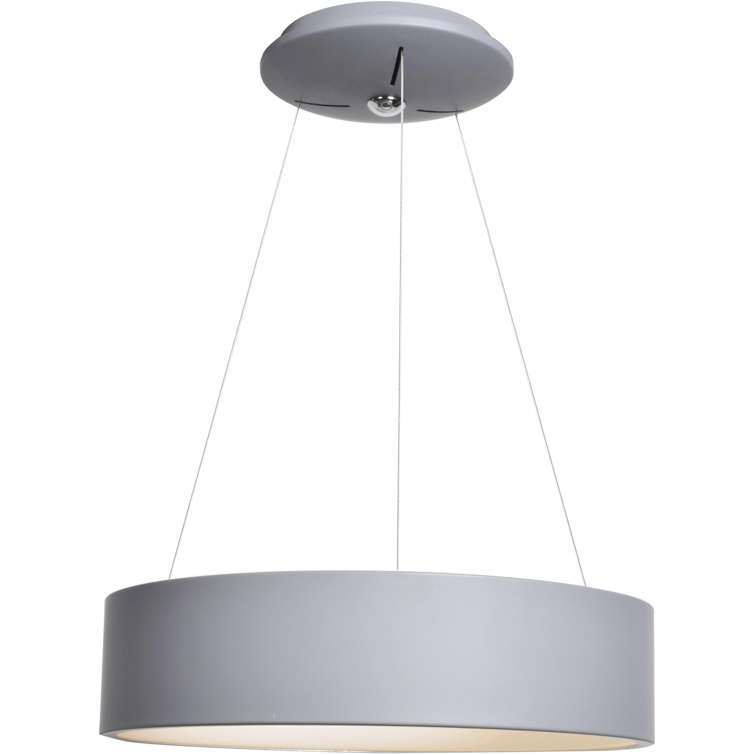 Access 50940LEDD-GRY/ACR Radiant LED 18 inch Gray Pendant Ceiling Light ...
