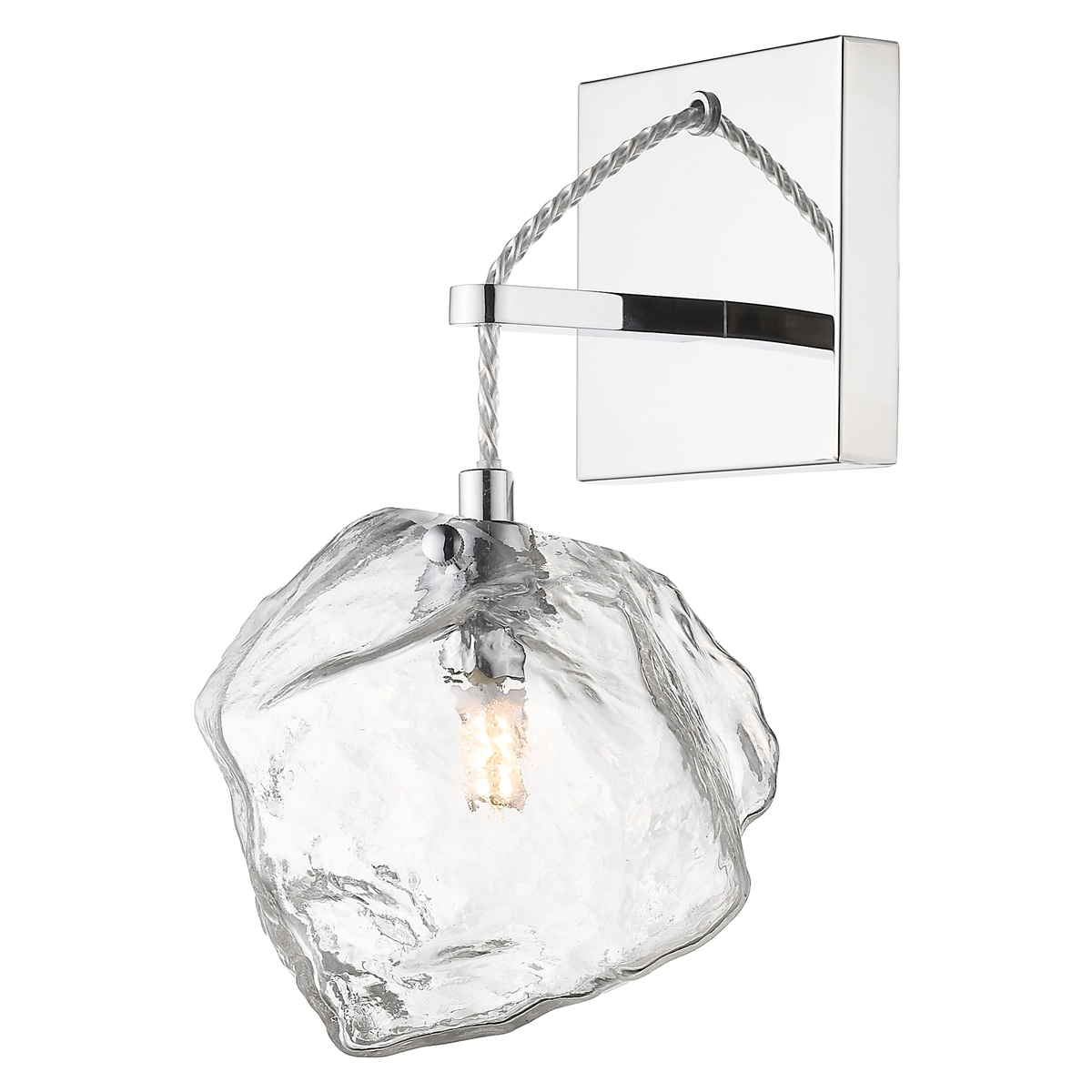 Access 63129LEDDLP-MSS/CLR Boulder LED 6 inch Mirrored Stainless Steel ...