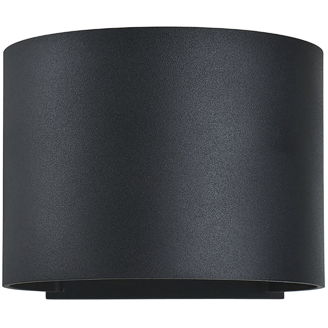 Access 20399LEDMGRND-BL Curve LED 5 inch Black Outdoor Wall Sconce